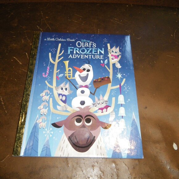 Disney | Toys | 27 Disney Olafs Frozen Adventure A Little Golden Book ...